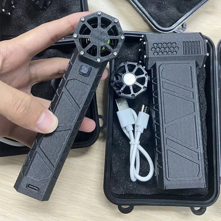 Mini Compressed Air Duster 120000rpm Portable Hand Held Fan Electric ...