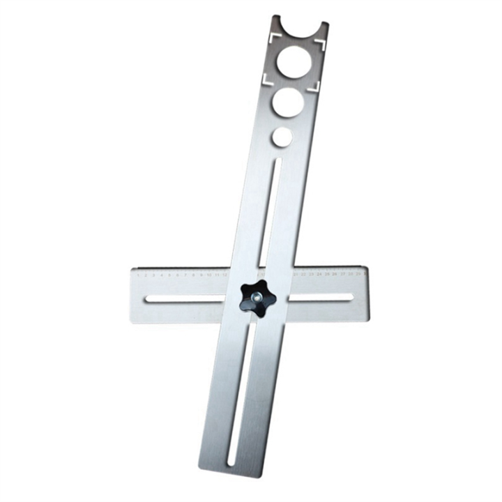 Multifunctional Universal Tile Hole Locator 40cm Universal Ruler ...