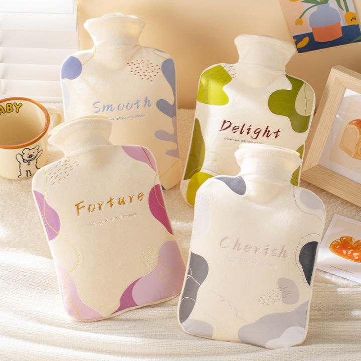 Hot Water Bag Portable Hot Compress Belly Hot-Water Bag Cute Water ...