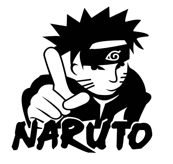 Naruto sticker for bike | Daraz.com.bd