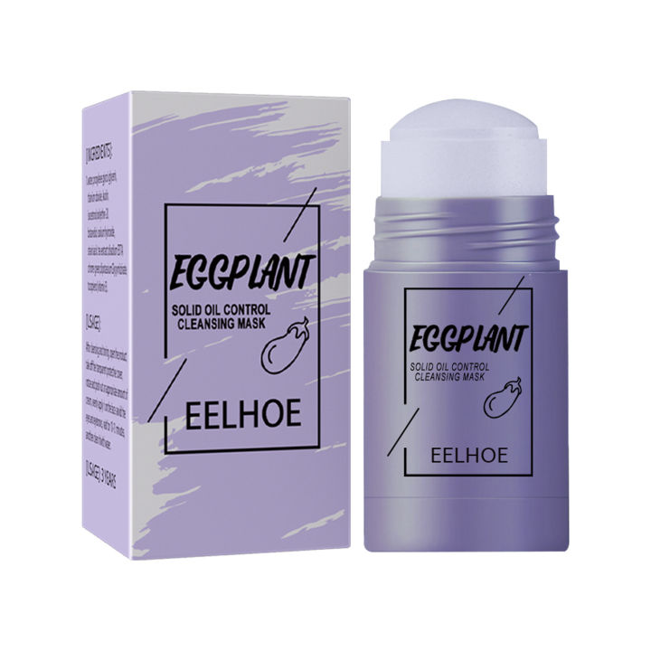 EELHOE green tea solid mask English version deep cleansing hydrating ...