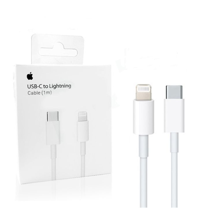 USB-C to Lightning Cable -1m - Fast Charging and Data Sync Cable for ...