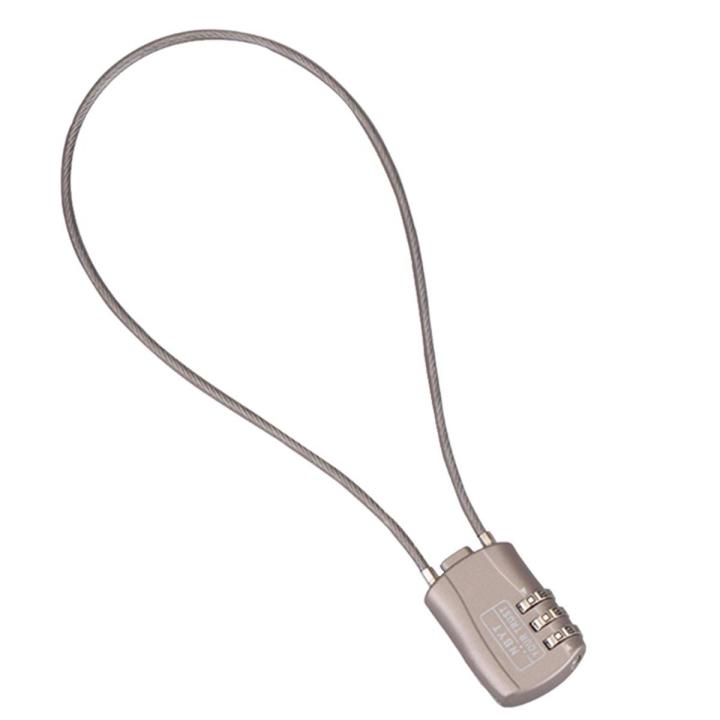 Super Motorcycle Helmet Lock Combination Lock With Cable Portable ...