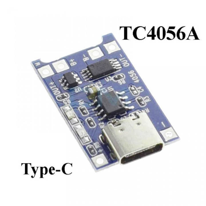 TP4056 Type-c USB 5V 1A 18650 Lithium Battery Charger Module Charging ...