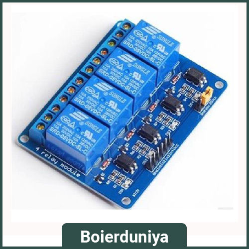 Arduino 4 channel relay module 4-channel relay control board with ...