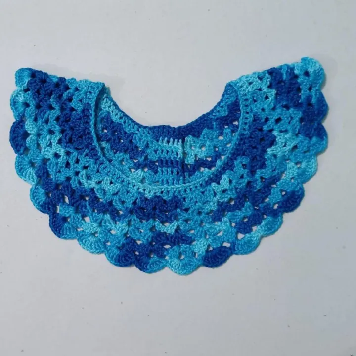 Crochet Neck Design for Girls, Hand Made, Handicraft (only neck design ...