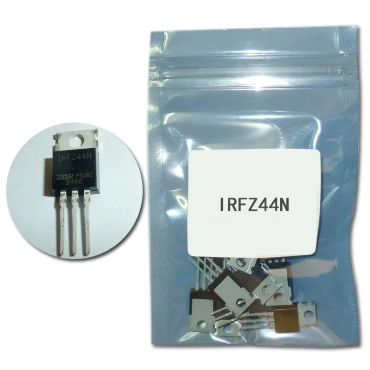 【Lejia】10pcs/lot Mosfet channel field effect IRFZ44N IRFZ44 MOSFET transistor 49A TO-220 | Daraz ...