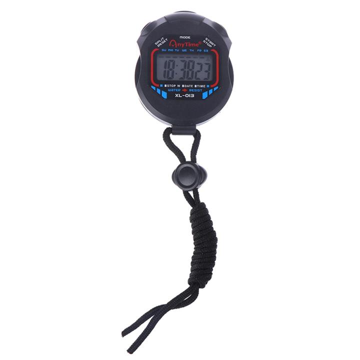 LCD Digital Professional Chronograph Timer Counter Stop Watch Stopwatch ...