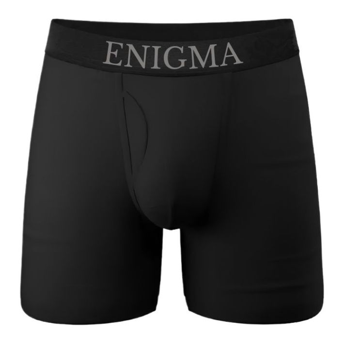 Enigma Premium Mens Underwear/Long Boxer Brief/With Front Fly Opening ...