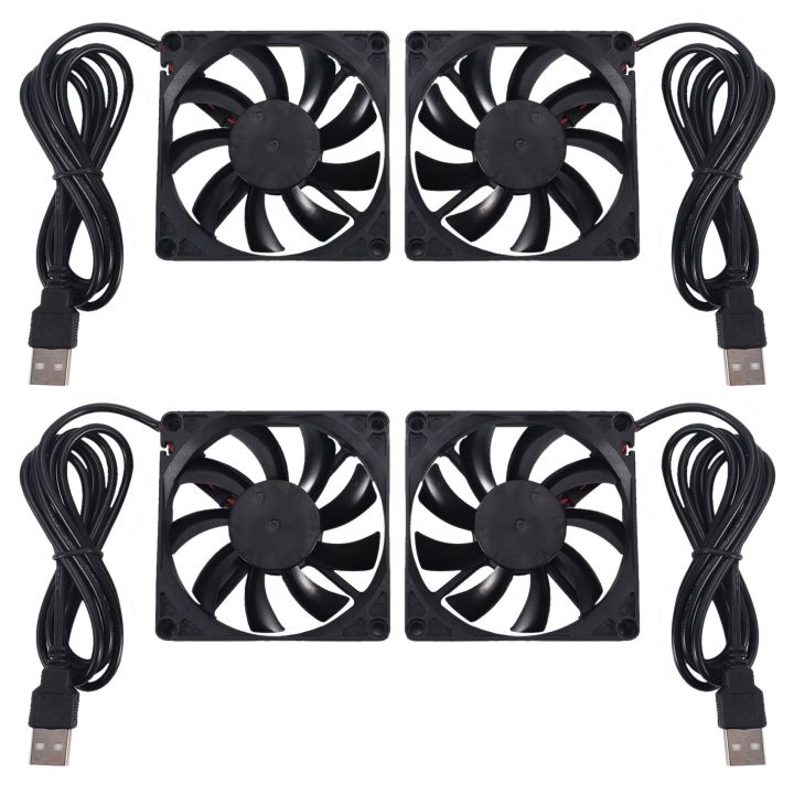 NXFDSIOZ 80mm 5V USB Fan 80mm 8cm 8015 Brushless DC Cooling Fan PC ...
