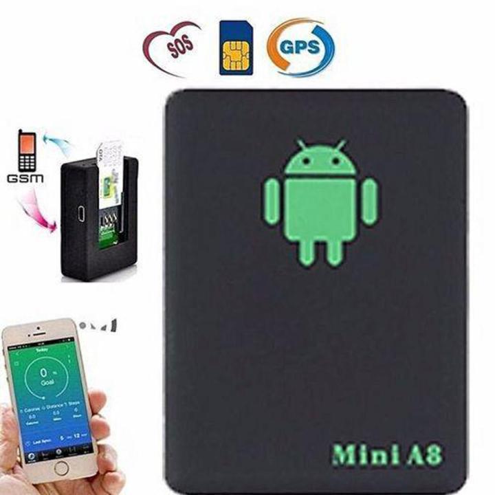 Mini A8 GPS/GSM/GPRS Tracking Device - Black | Daraz.com.bd