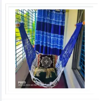 Hand Made Dulna Adult Rope Bed Hanging Dulna Use For All People Large ...