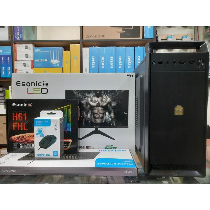 Intel Core i3 3rd Generation, 4GB DDR3 RAM, 500GB Hard Disk, Esonic 19" Monitor, Esonic 61 ...