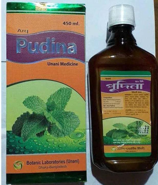 Pudina pudina syrup (1 bottle 450ml) | Daraz.com.bd