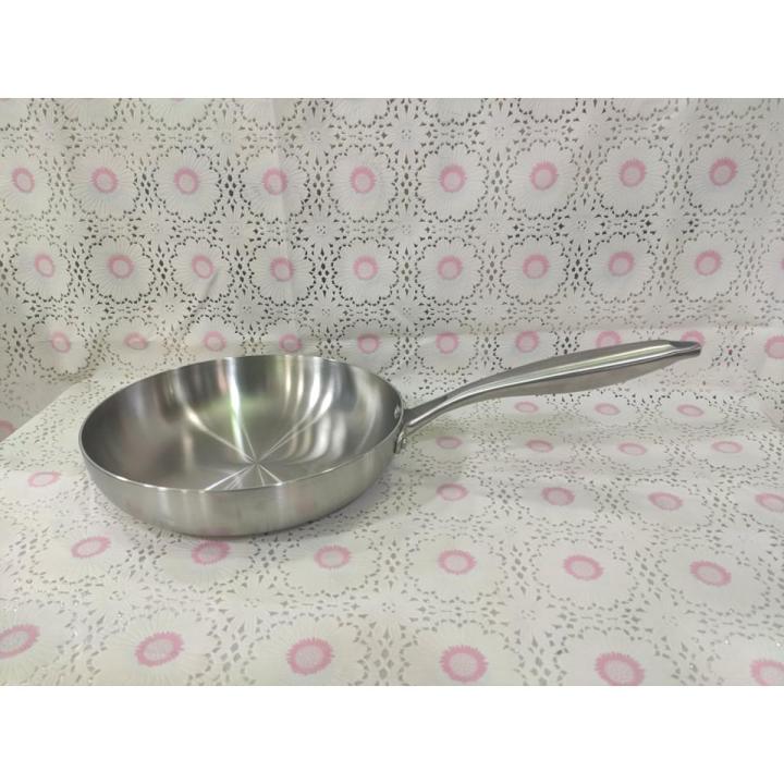 Chinese 22cm Stainless steel frying pan,Stainless Steel Fry Pan without ...