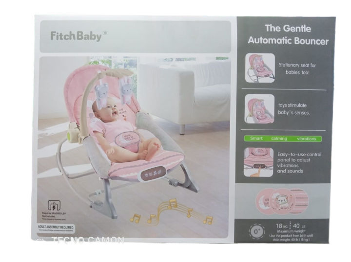 FITCH BABY-Deluxe Bouncer Portable Swing for kids only | Daraz.com.bd