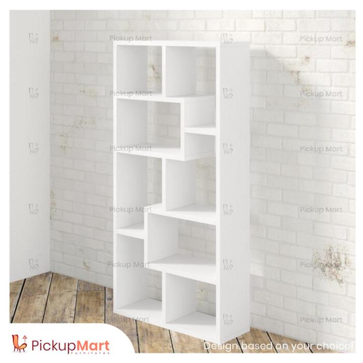 Laminated Board Book Shelf Showpiece Rack Living Room furniture BS - 19 ...