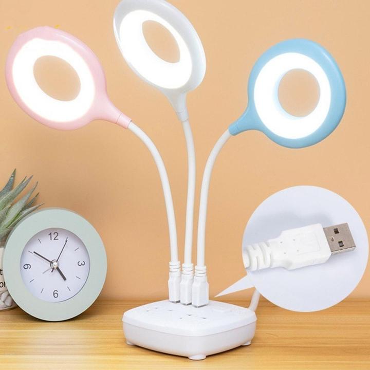 USB Computer LED Desk Lamp / Foldable Study Room Reading Lamp ...