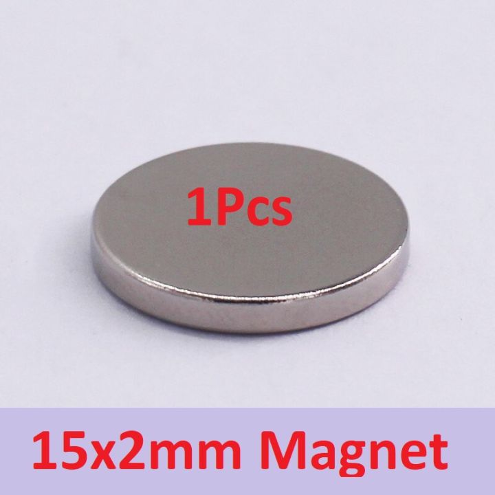 [[1Pcs]]15x2mm DISC Magnet 15x2mm Industrial Super Strong Neodymium ...