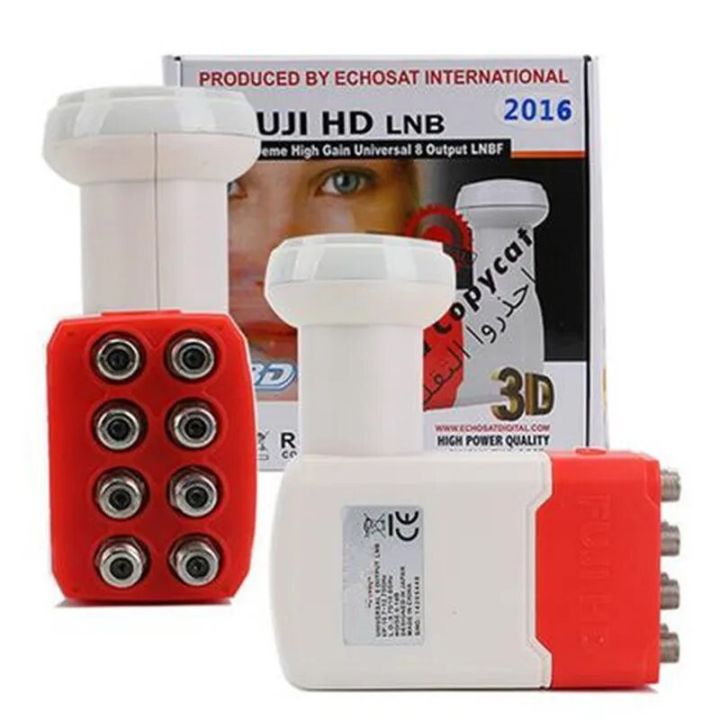 Universal Ku Band LNB 8 Output For satellite TV Receiver Dish LNB ...