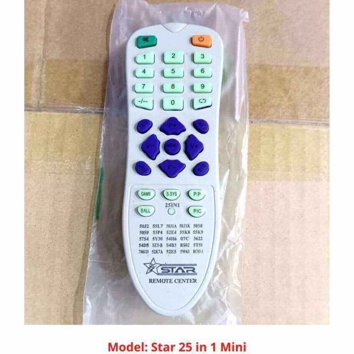 Master Tv Remote Universal 25 IN 1 | Daraz.com.bd