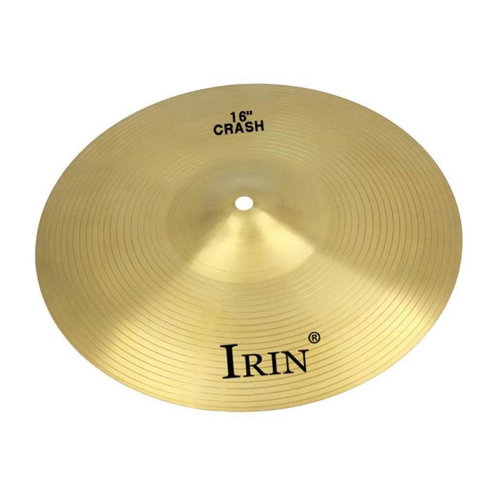 16 Inch Crash Cymbal Drum Set Brass Cymbal for Percussion Students ...