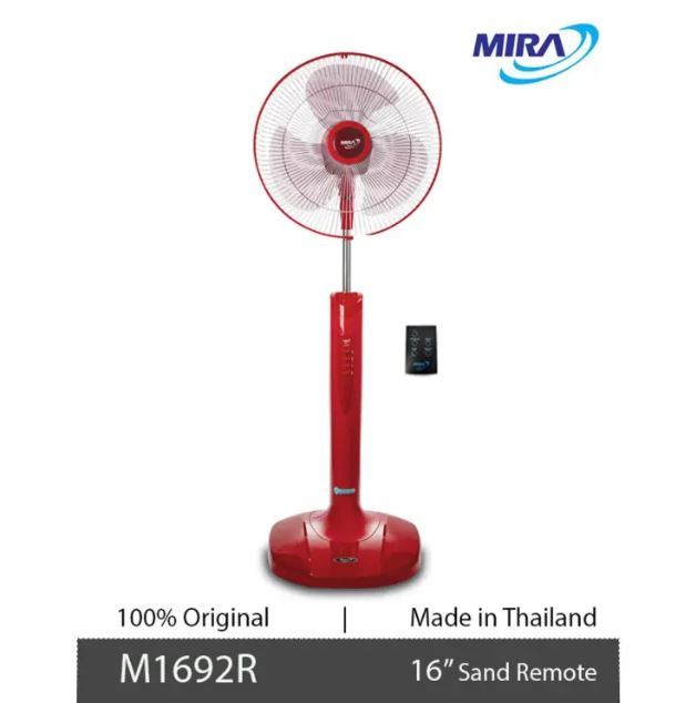 Mira 16″ Stand Fan M-1692 Remote Control | Daraz.com.bd
