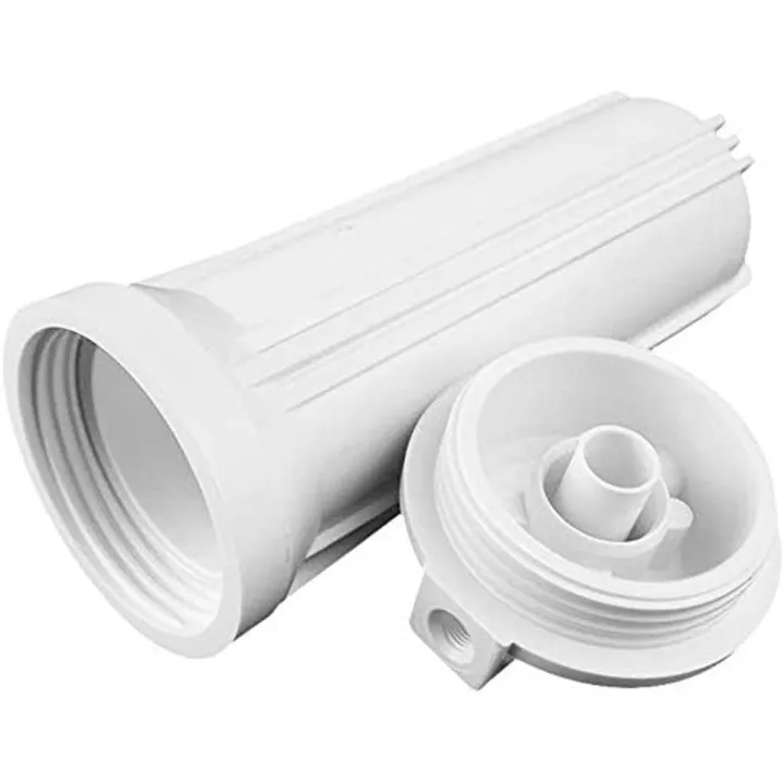 White filter housing sump for reverse osmosis 10" RO canister 1/4 ...