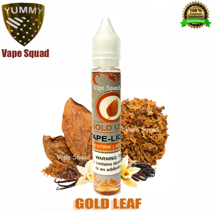 GOLD LEAF Flavour Electric Device 30ml/3Mg flavor-Lequid for wonderful ...