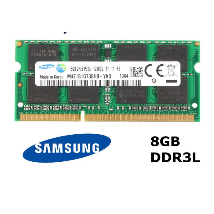 SAMSUNG 8GB DDR3L 1600MHz/ PC3L-12800s Laptop Ram for Notebook & Laptop ...