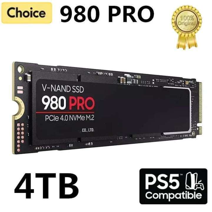 980 PRO SSD M2 2280 4TB Internal 1TB 2TB M.2 PCIe Gen 4.0 X 4 NVME Up To 7450 MB s Hard Drive ...