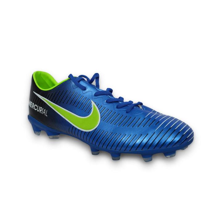 Blue PU Rubber Football Boot For Men | Daraz.com.bd