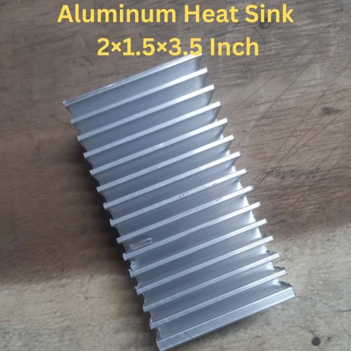 Heavy Aluminum 2 Inch HEATSINK Aluminum Heat Sink 2×1.5×3.5″ Inch ...