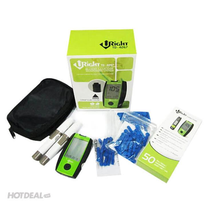 U-right TD-4267 Blood Glucose Monitoring System | Daraz.com.bd