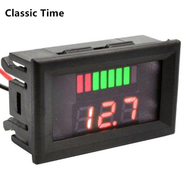 Car Charge Level Indicator DC 12V 24V 36V 48V 60V 72V Lithium Li-ION ...