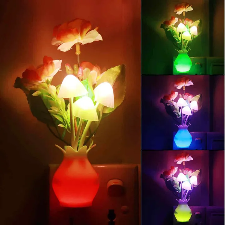 LED Automatic Sensor Mushroom Lamp, Avatar led Auto Colour Changing ...