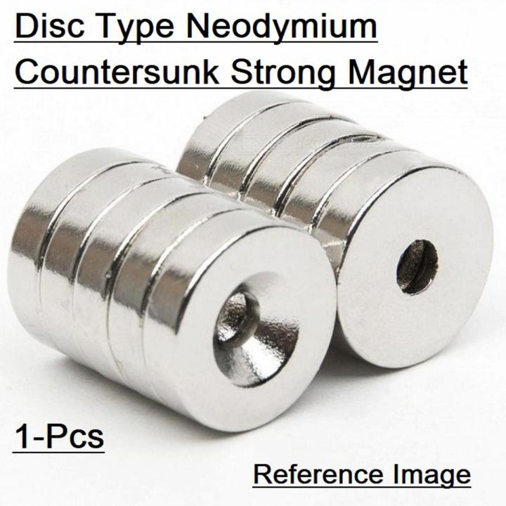 15mm Disc Neodymium Magnet 15 3mm With Countersunk Hole Industrial Super Strong Neodymium Magnets Super Daraz .bd