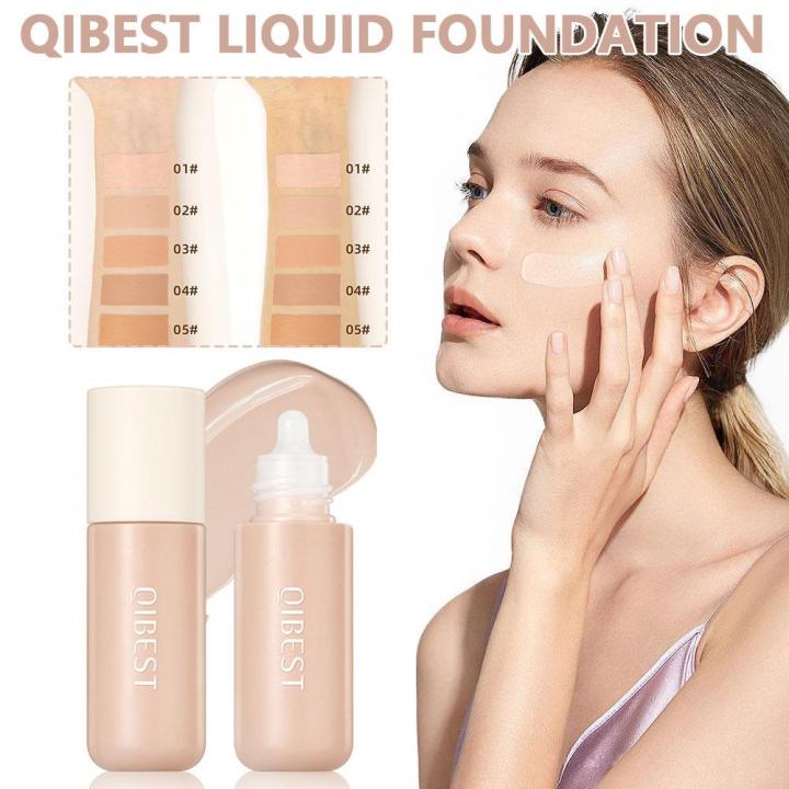 Liquid Foundation Waterproof Makeup Face Primer Cream Concealer ...