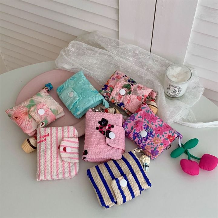 Cute Floral Wallet Cloth Cartoon Coin Purse Mini Money Bag Women Girls ...
