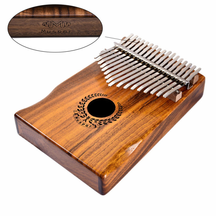 17 tone thumb lute Acacia mukalinba finger harp Kalimba | Daraz.com.bd