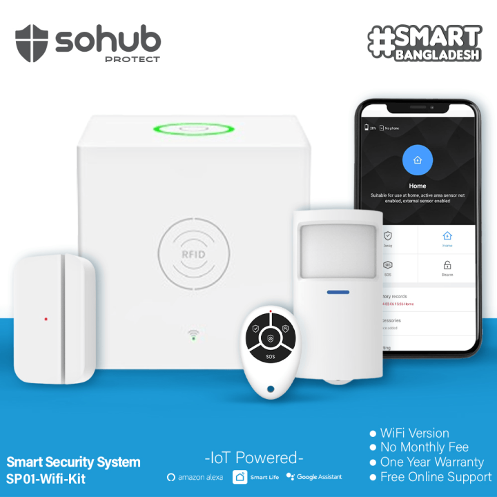 SOHUB Protect Smart Security Box Kit (SP-01) | Daraz.com.bd