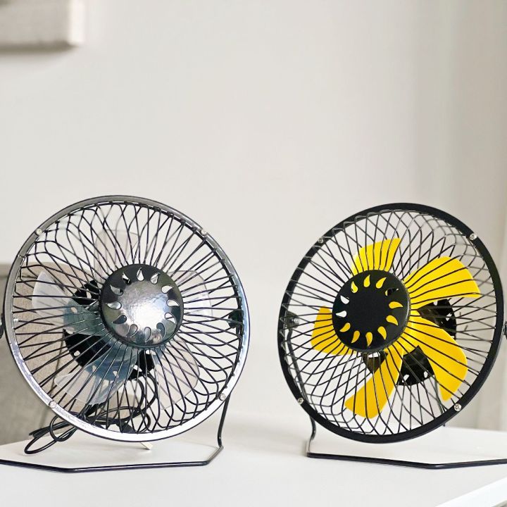 USB Fan 6 inch Brushless Motor Fan Desktop Mini Small Fan Big Air Fan ...