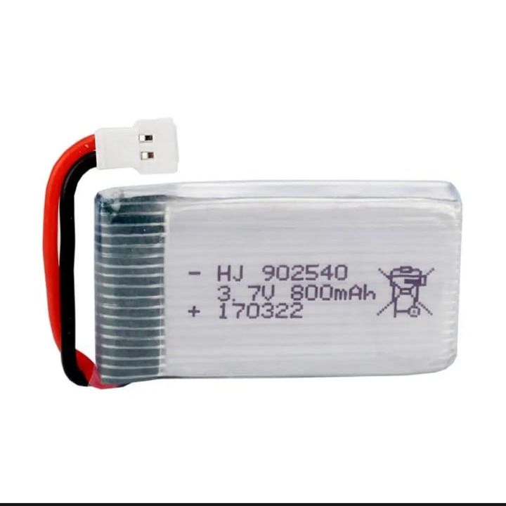 High Capacity 3.7V 800Mah Lipo Battery | Daraz.com.bd