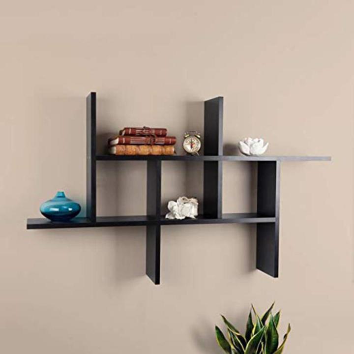 KD Mart Wall Mount Showpiece Shelf Wall Shelf Wall Rack for Home Office ...