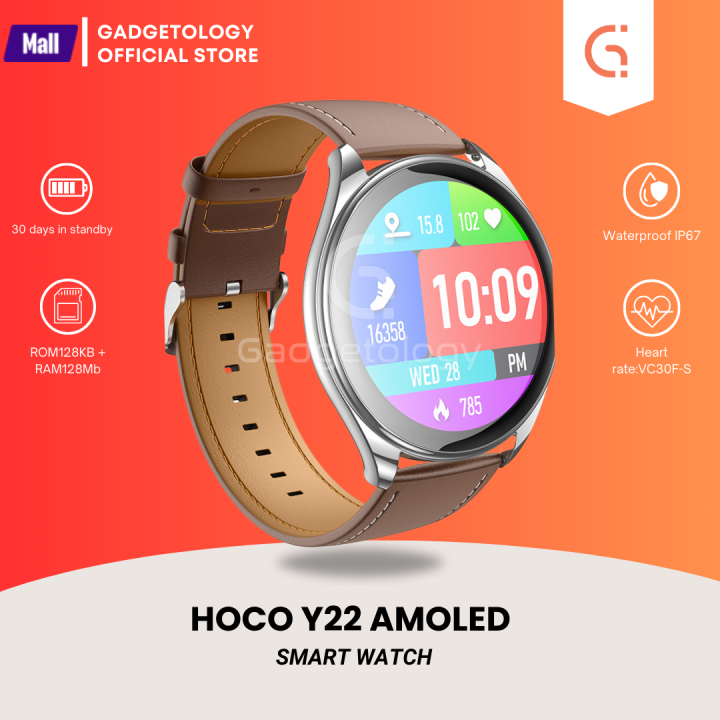 Hoco Y22 AMOLED Smart Sports Watch Call Version the Newest Call-And ...