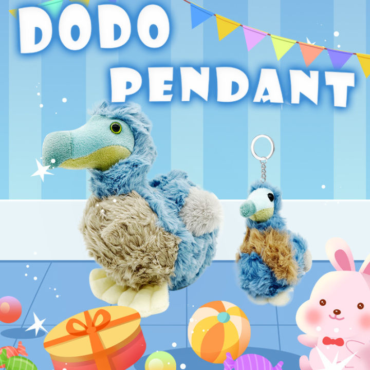 In Stock Cross-Border New Simulation Birds dodo plush Blue Big Bird ...