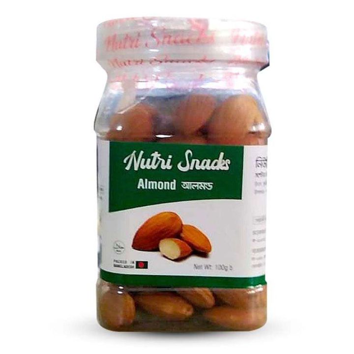 Nutri Snacks Salted Roasted Almond- 100g | Daraz.com.bd