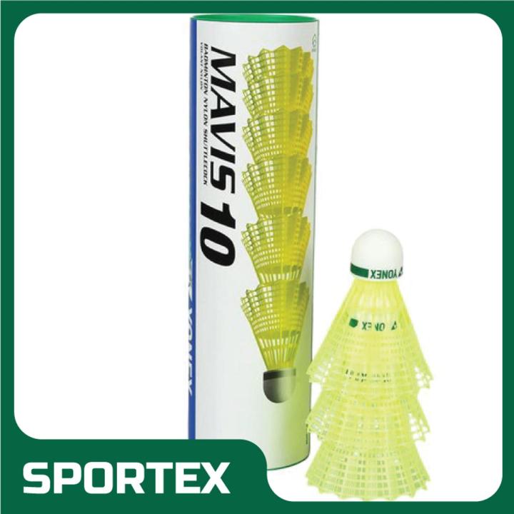 Badminton Shuttle_yonex_Green color Nylon and White back for Adults and ...