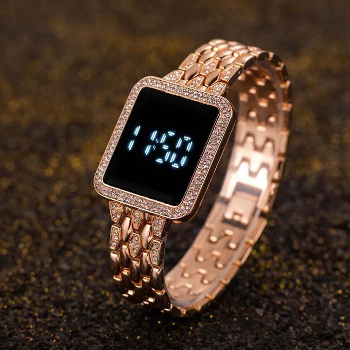 Beautiful Premium Touch Screen Ladies Watch By Top 10 Mart | Daraz.com.bd