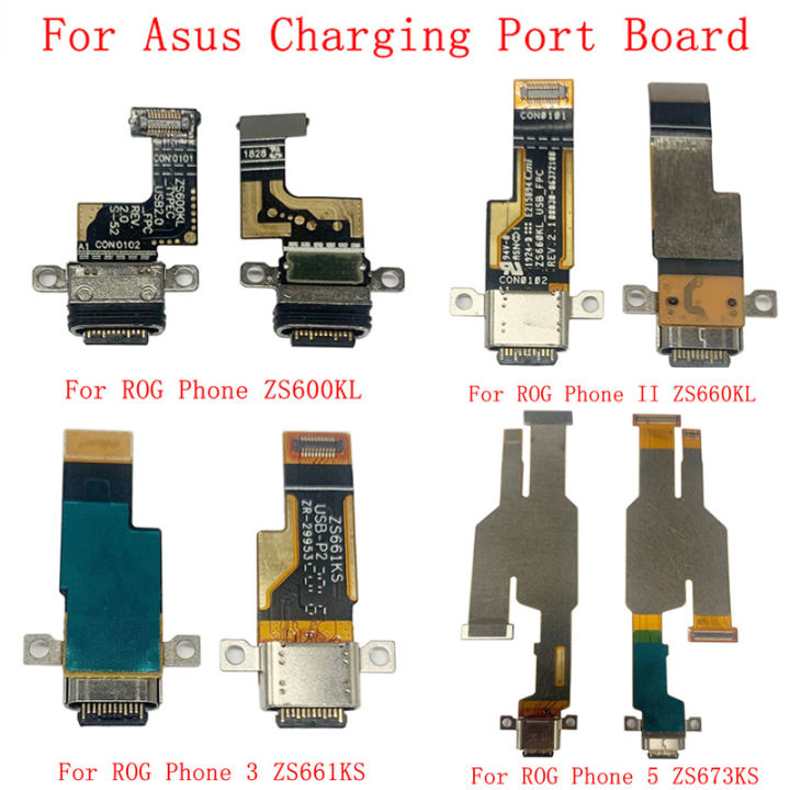 USB Charging Port Connector Flex Cable For Asus ROG Phone ZS600KL ROG ...